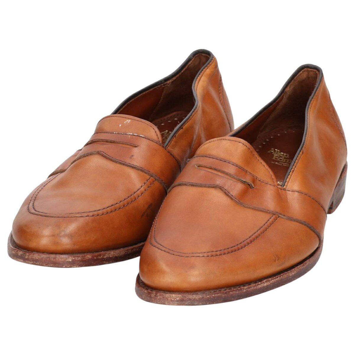 商品詳細 ブランド・ALLEN EDMONDS・アレンエドモンズ・ 特徴 モデル/形状・Westchester・コインローファー・ 素材・本革レザー・ 色・ブラウン系 茶色・ 柄・無地・ 生産国・USA製・ 年代 サイズ・メンズ27.5cm...
