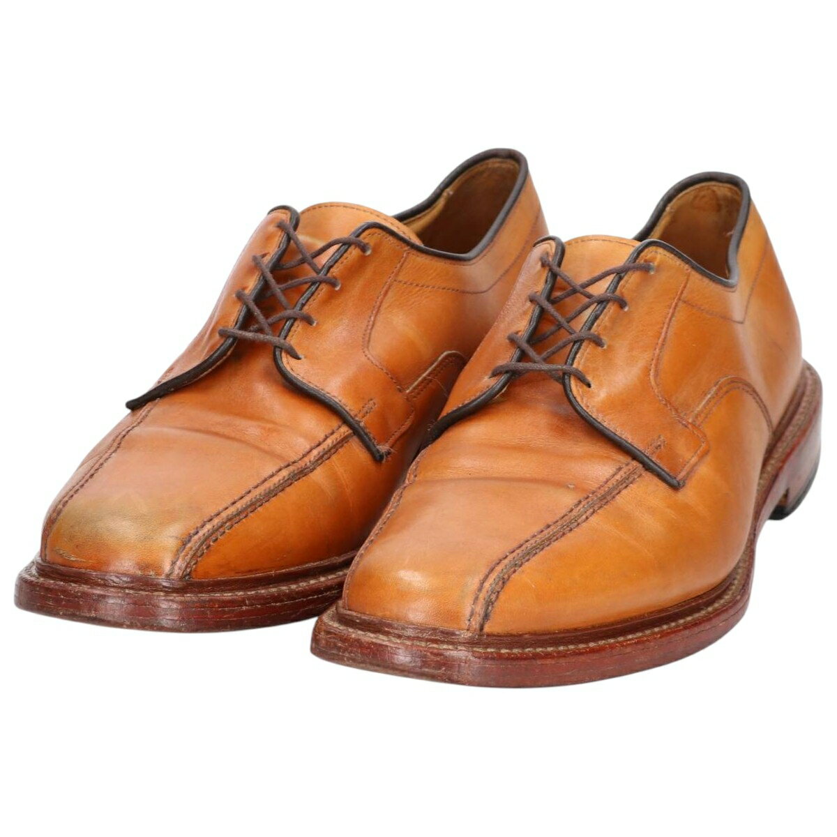 商品詳細 ブランド・ALLEN EDMONDS・アレンエドモンズ・ 特徴 モデル/形状・HILLCREST・レザーシューズ・ 素材・本革レザー・ 色・ベージュ系 ブラウン・ 柄・無地・ 生産国・USA製・ 年代 サイズ・メンズ27.5cm・...