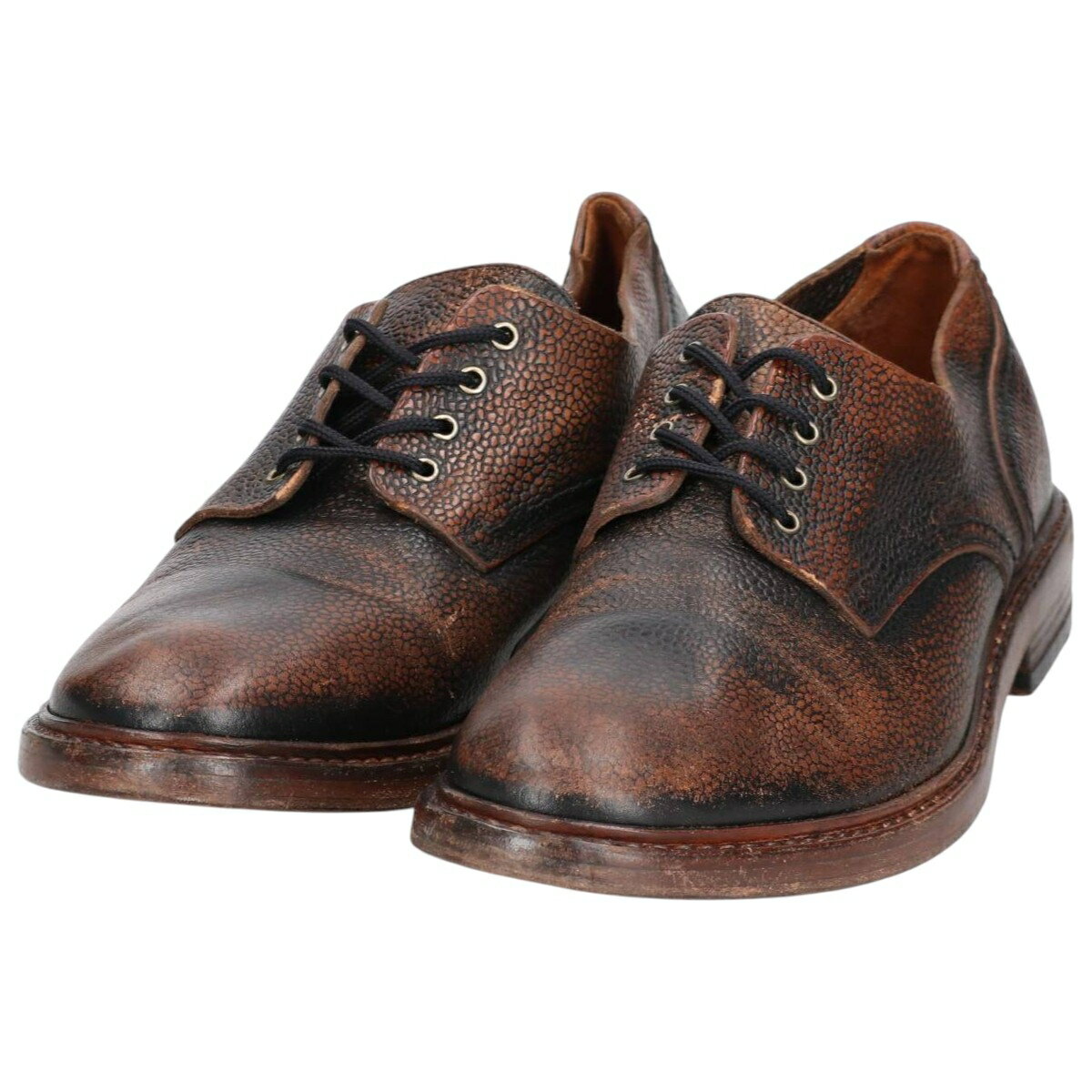 商品詳細 ブランド・BUTTERO・ブッテロ・ 特徴 モデル/形状・プレーントゥシューズ・ 素材・本革レザー・ 色・ブラウン系 茶色・ブラック系 黒色・ 柄・無地・ 生産国・イタリア製・ 年代 サイズ・メンズ27.5cm・表記サイズ:42・...