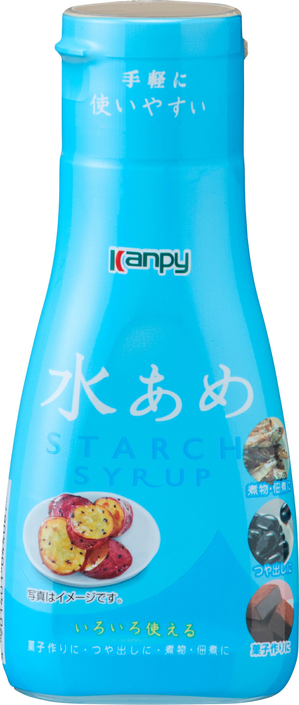 メーカー希望小売価格はメーカーカタログに基づいて掲載しています 名称 水あめ 内容量 270g サイズ 65mm×150mm×40mm 原材料 水あめ 賞味期限 24か月 備考 ○煮物、佃煮のつや出しやお菓子作りの材料に使いやすいよう、粘度...