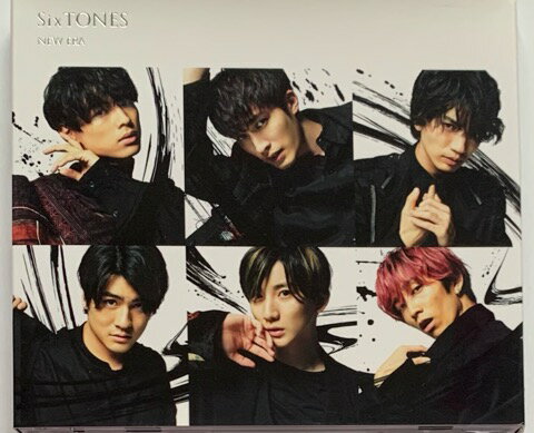 ☆ジャニーズ公式グッズ☆ sixtones ストーンズ　CD DVDシングル　NEW ERA　初回限定盤 ・[CD+DVD] [DISC:1] 1. NEW ERA 2. Life in color [DISC:2] 1. NEW ERA ...