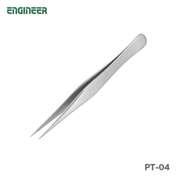 メーカー分類：エンジニア/ENGINEER【オススメ】〈エンジニア〉ピンセット125mm　PT-04 ENGINEER　ピンセット125mm　PT-04 《仕様》 図表にて、『品番』よりご確認ください。（※図表は、メーカー公表の物を流用して...