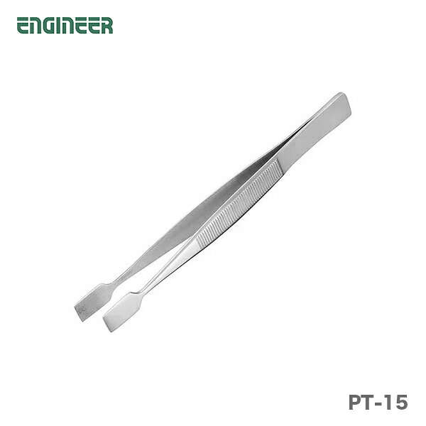 メーカー分類：エンジニア/ENGINEER【オススメ】〈エンジニア〉ピンセット105mm　PT-15 ENGINEER　ピンセット105mm　PT-15 《仕様》 図表にて、『品番』よりご確認ください。（※図表は、メーカー公表の物を流用して...