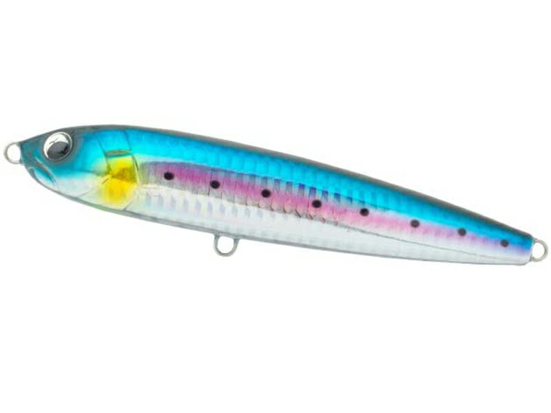 メロン屋工房初のインジェクション成型によるプラスチックプラグです。ヒラマサの誘い出しはもちろんのこと、マグロ類のナブラ打ち、誘い出しもこなすオフショアキャスティングにおいて最も多用するダイビングペンシルをプラスチック素材の利点を最大限に引き...