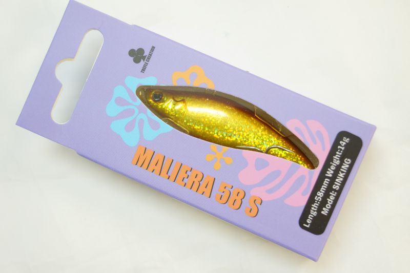 MALIERA58Sは、MALIERA68Sの単なるダウンサイジング・モデルとしてではなく、シャロー域、干潮周りでの使用を前提に開発されました。 ボディーを小さくする事でルアーの潜ろうとする力を抑えて、干潮から上潮にさしてくる魚にアピールす...