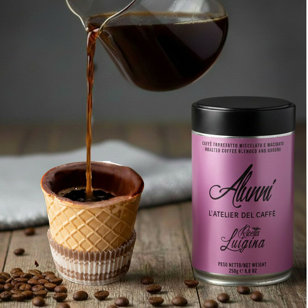 【コーヒー豆 (粉) LUIGINA】 名称レギュラーコーヒー（粉） 原材料コーヒー豆（生産国：ブラジル、コロンビア、エチオピア） 内容量250g 賞味期限ラベルに記載（月/年） 保存方法高温多湿を避けてください 使用上の注意開封後は早めに...