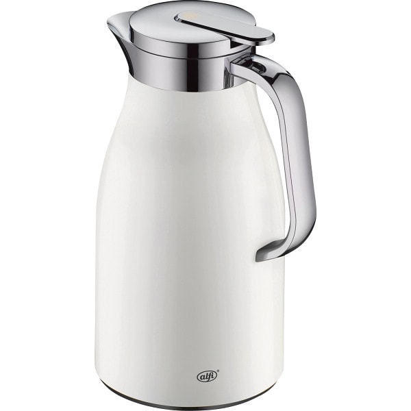 ●商品名/アルフィ ファルベ 真空断熱ポット 1L AFTH-1000SCNW●商品内容/ポット(直径約16.5×13×25.5cm・本体重量約900g・口径:約49mm・容量約1L)×1●材質/内びん:ステンレス、胴部:ステンレスアクリル...