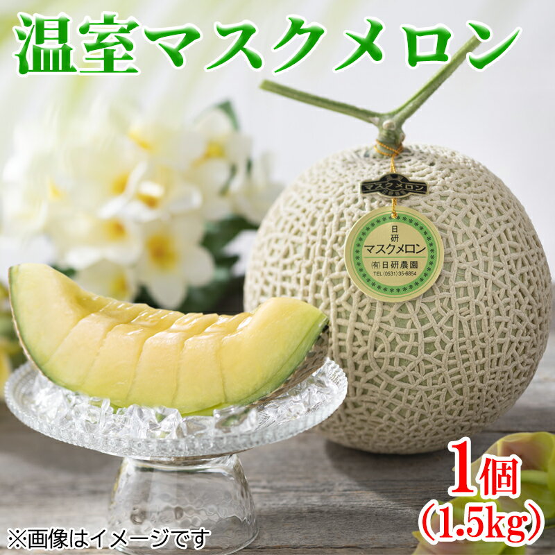 渥美半島で育まれたまろやかな味のマスクメロンです。1個ずつ丹精込めて作りました。是非、お召し上がりください。【商品提供者コメント】 ●名称／メロン ●商品内容／1.5kg　 ●原産地＝愛知県産 【キャンセルについて】 ●お申し込み後のキャン...