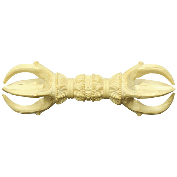 材　質 米松 サイズ 約12×3cm 重　さ 約10g 　中国製 この商品は、メーカー直送で配送致します。 ※　北海道・沖縄・離島・個人宅（宗教法人、 　　一般法人以外）への配送は、追加送料が掛かります。木製　お授け五鈷杵　上等品 故人への...