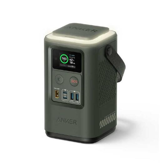 ANKER 548 Power Bank モバイルバッテリー 大容量 急速充電対応 ポータブル電源モデル PSマークの種類 PSEマーク 充電器 持ち運び用 USB出力 高出力設計 外出先対応 防災グッズ スマホ充電 収納式ライト/スマート...