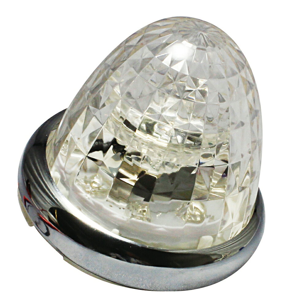 DC12V/24V共用レッド光LED光源LED9個アクリルレンズボルトアースタイプ補修部品あり 商品説明 ●パワーLED採用の樹脂レンズマーカー。 ●定電圧回路採用で電圧による明るさの変化を防止。 ●LED発光色：レッド ●特許登録 第44...