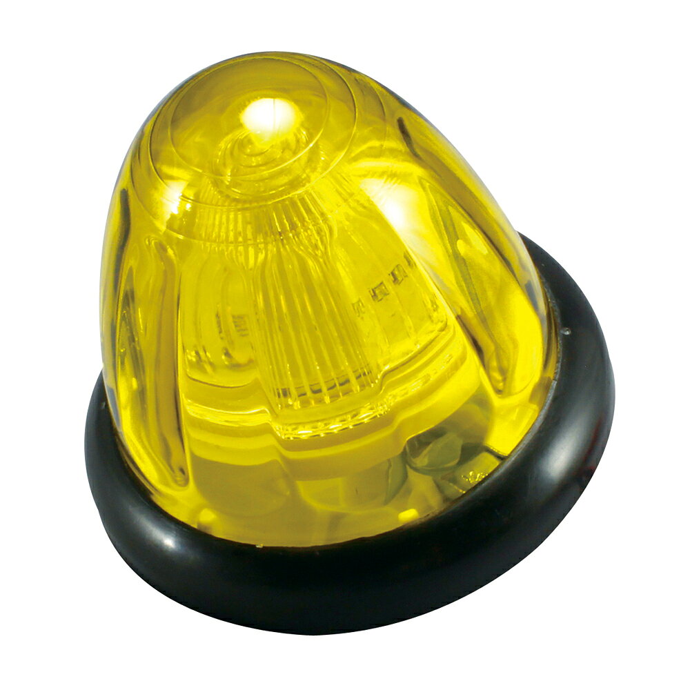 DC24VボルトアースタイプLED光源LED3個アクリルレンズRoHS対応補修部品あり 商品説明 ●インナーレンズによる美しい拡散光を放つLEDマーカー。 ●発光色：イエロー ●主材質：［レンズ］アクリル ／［リング］PP／［レフレクター］...
