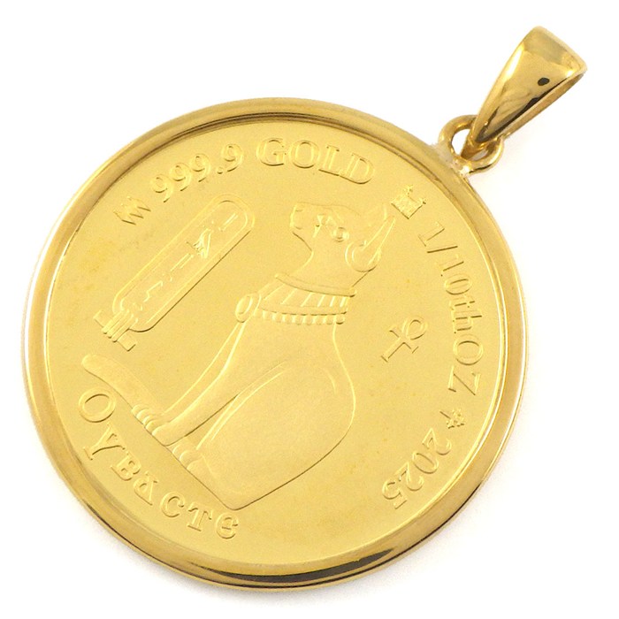 商品詳細商品番号 282459 ブランド名 ノーブランド 商品名 ペンダントトップ クレオパトラ&バステト 1/10oz 2025年 Au999 素材 Au999イエローゴールド 使用石 サイズ 全体 サイズ 約 幅 20.3mm × 高さ...