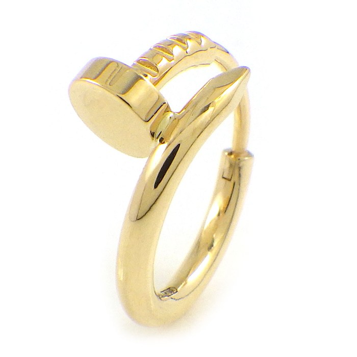 商品詳細商品番号 303132 ブランド名 カルティエ Cartier 商品名 カルティエ Cartier シングルピアス ジュストアンクル ミニモデル B8301446 フープ 釘モチーフ K18YG ※片方のみ 【箱・保付き】 【中古】...