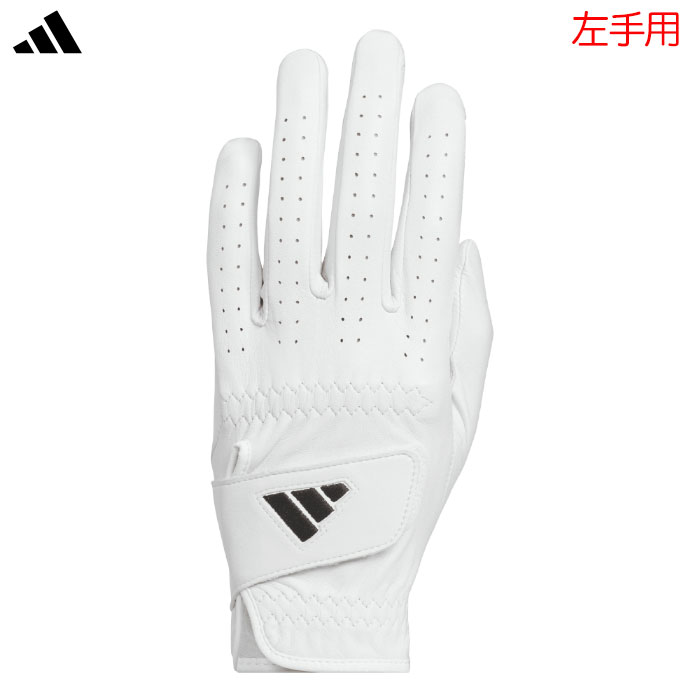 品番：LA411 素材：甲部・平部:天然皮革(羊革) サイズ：21〜26cm 対象：メンズ 左手用 カラー：ホワイト(KA8321) 関連商品アディダス レザー グローブ NMH66 羊革 ゴルフグローブ メンズ...アディダス ウィメンズ...