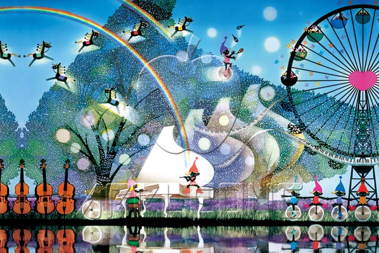 商品名風の中の白いピアノ ピース数300 ピースサイズ通常ピースサイズ サイズ26×38cm 品 番APP-300-257 メーカーアップルワン 商品説明1924年東京に生まれる。慶應大学経済学部卒業。 在学中より人形劇創作活動を開始し、卒...