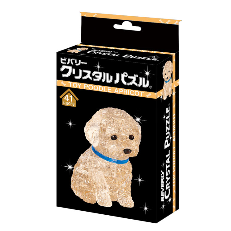 商品名トイプードル・アプリコット ピース数41 サイズW9.5×H17.5×D4.8cm 品 番BEV-50326 メーカービバリー 商品説明この商品は予約商品となります。2月20日発売予定。 クリスタルパズルは透明のピースを組み上げる立体...