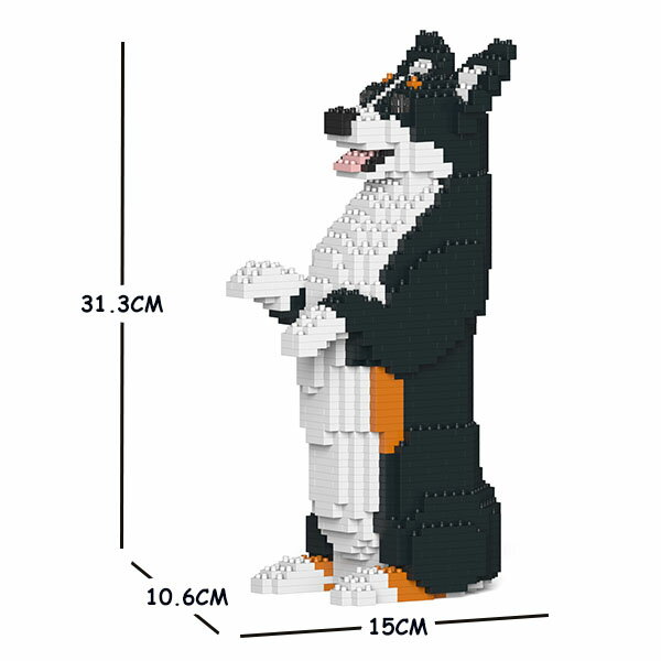 ウェルシュ・コーギー 05S-M03 品番: ST19WC05-M03 ブロックの数: 約 1300 シリーズ：Sculptor JEKCAがネジでブロックを固定する技術のパテントを持っています。 接着剤なしで組み立てたブロック同士を丈夫な...