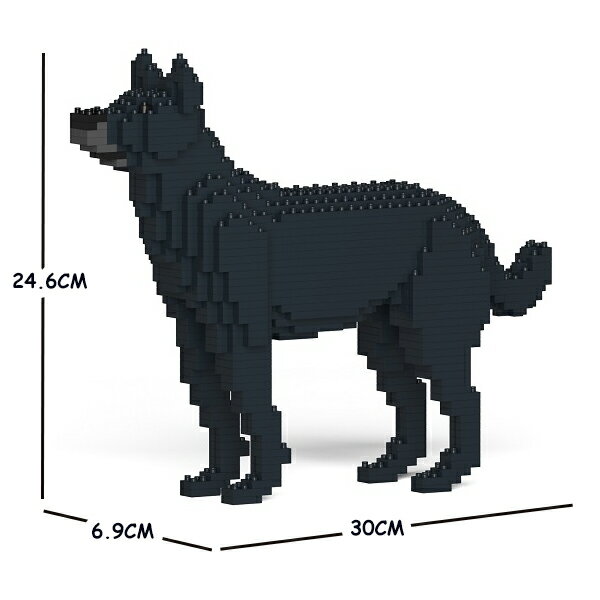 雑種犬 01S-M02 品番: ST19PT29-M02 ブロックの数: 約 810 シリーズ：Sculptor JEKCAがネジでブロックを固定する技術のパテントを持っています。 接着剤なしで組み立てたブロック同士を丈夫な構造にできます。...