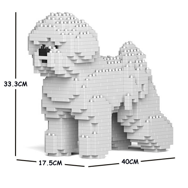 ビション・フリーゼ 01C 品番: CM19PT20 ブロックの数: 約 730 シリーズ：Craftsman JEKCAがネジでブロックを固定する技術のパテントを持っています。 接着剤なしで組み立てたブロック同士を丈夫な構造にできます。 ...