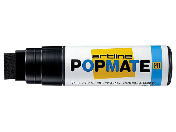 【仕様】耐光性に優れた水性顔料系インキを採用。にじまず、裏うつりもほとんどありません。乾いた後は重ね描きもでき、POP広告づくりのさまざまな表現が可能です。また、ガラス、金属、木、布、陶器などにもきれいに筆記できます。●商品サイズ：φ31．...