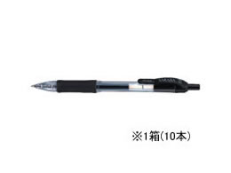 【仕様】●水性顔料インク●ボール径：0．5mm●替芯　JF−0．5芯●インク色：黒●ノック式●ラバーグリップ●長さ：141mm●注文単位：1箱（10本）【検索用キーワード】ジェルインキボールペン　ボールペン　ゲルインクボールペン　ZEBRA...