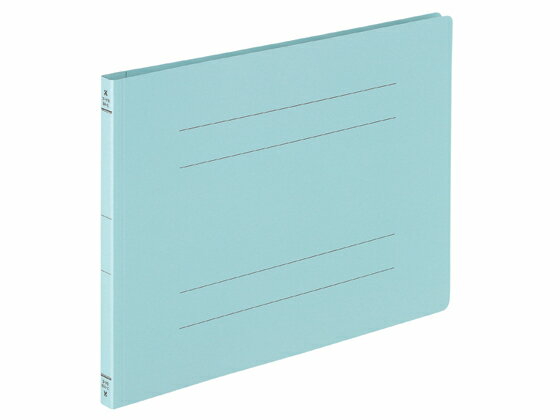 【仕様】●表紙色：青●サイズ：B4ヨコ●外寸法：縦267×横380mm●背幅：18mm●とじ厚：15mm●収容枚数：150枚●穴数：2穴●穴間隔：80mmピッチ●材質：表紙／色板紙（古紙パルプ配合）、押え板・スライドコマ／R−PS●分別廃棄...