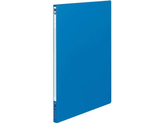【仕様】●表紙色：青●サイズ：B4タテ●外寸法：縦374×横274mm●背幅：20mm●とじ厚：12mm●収容枚数：120枚●穴数：2穴●穴間隔：80mmピッチ●材質：表紙／色厚板紙（古紙パルプ配合）、押え板／R−PS、スライドコマ／PP●...