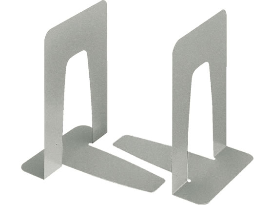 【仕様】●材質：鋼板メラミン焼付塗装●入数：1組（2枚）●サイズ：大／幅186×奥行140×高さ200mm【検索用キーワード】こくよ　ぶっくえんど　文房具　卓上整理収納用品　ブックスタンド　らいとぐれー　BS−34NM　BS34NM　2枚　...