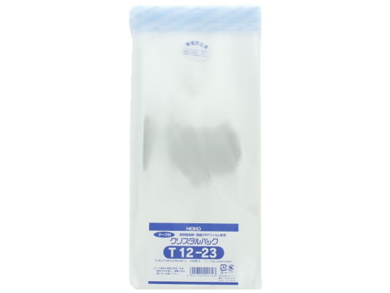 【仕様】●サイズ：縦230×横120mm●フタ部分幅：40mm●厚み：0．03mm●材質：OPP●注文単位（入数）：1パック（100枚）●長形3号●封ができるシール付【検索用キーワード】店舗用品　袋　OPP袋PP袋　OPP袋　シール付きポリ...