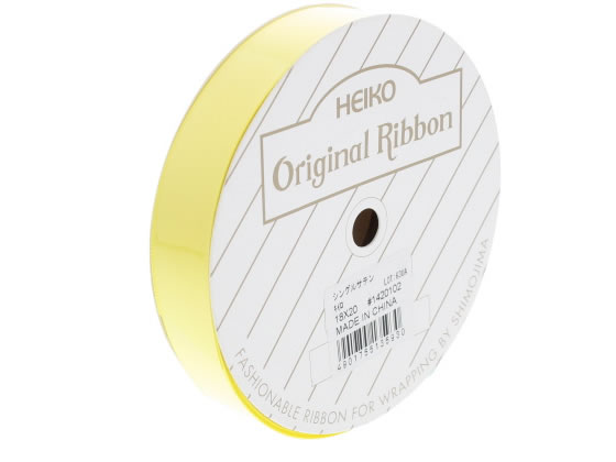 【仕様】●サイズ：幅18mm×長さ20m●材質：ポリエステル●入数：1巻●片面のみ光沢があります。●装飾にも商品のラッピングにも最適なベーシックなリボンです。プレゼントやご贈答品等様々なシーンで活躍します。【検索用キーワード】ギフト　142...