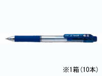 【仕様】●ボール径：0．7mm●油性●ノック式●長さ：148mm●インク色：青●再生材使用率：78％●注文単位：1箱（10本）【検索用キーワード】ボールペン　油性ボールペン　ノック式　ノック式ボールペン　ぺんてる　ペンテル　pentel　．...