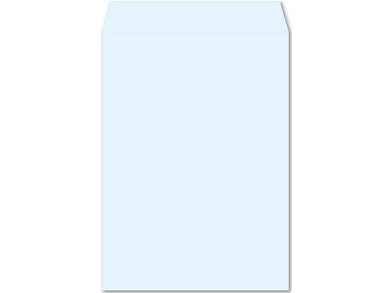 【仕様】色：スカイ●規格サイズ：角2●紙厚：100g／平方メートル●郵便番号枠なし●口糊：テープ付き●貼り合わせ：サイド貼り●注文単位：1パック（100枚）【検索用キーワード】カラー封筒　封筒　ワンタッチ封筒　いむら封筒　いむらふうとう　イ...