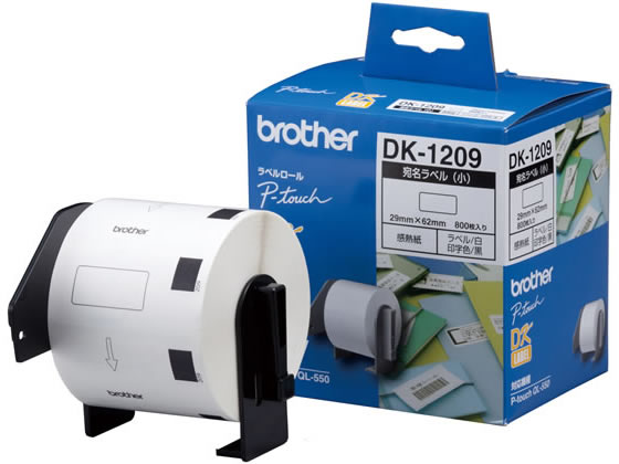 【仕様】●ラベルサイズ：長さ29×幅62mm●入り数：800枚●ラベル色：白●文字色：黒●ラベルライターピータッチ用DKプレカットラベル【検索用キーワード】ブラザー　brother　ぶらざー　ぴーたっち　P−touch　Ptouch　あて名...