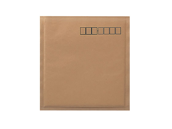 【仕様】●CD用●色：茶（未晒クラフト）●サイズ：外寸／縦195×横190mm、内寸／縦195×横160mm●厚み／約6mm（※若干の個体差があります。）●重量：18g●注文単位：1枚●封かん用口糊付き●クッション材：ポリエチレン製エアクッ...