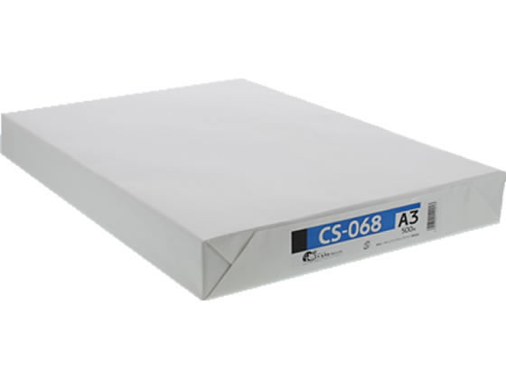 【仕様】●サイズ：A3●入数：500枚●坪量：68g／m2（四六判換算：58．5kg）●紙厚：95μm●白色度：83％●ECF漂白用紙●モノクロ／カラー共用のキャノン純正コピー用紙●ECF漂白を用いた環境にもやさしいペーパーです。●対応プリ...