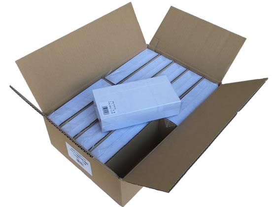 【仕様】●色：白●規格サイズ：洋長3●寸法：縦120×横235mm●紙厚：80g／m2●郵便番号枠なし●口糊：アラビア水のり付き●貼り合わせ：カマス貼り●注文単位：1パック（100枚）【検索用キーワード】封筒　ホワイト封筒　カラー封筒　ツバ...