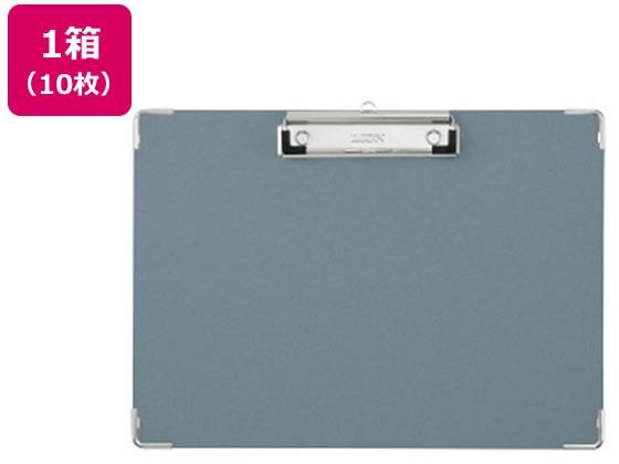 【商品説明】本体とボードに分別加工が施してあり、廃棄時に金具・角金具を取り外せます。金具は本体と金具の間に、角金具はスリットにマイナスドライバーを差し込んで外すことができます。【仕様】●色：グレー●サイズ：A4ヨコ●とじ方向：長辺とじ●外寸...