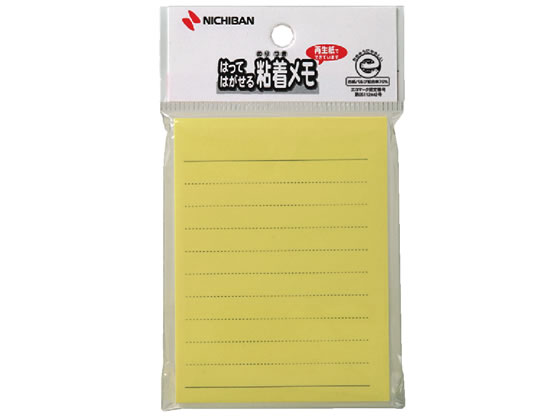 【仕様】●色：イエロー●罫線入り●サイズ：75×100mm●50枚入り【検索用キーワード】ふせん　付箋　ポストイット　ニチバン　にちばん　NICHIBAN　P−114　付せん　付箋紙　付せん紙　ふせん紙　にちばん　キイロ　黄色　きいろ　イエ...