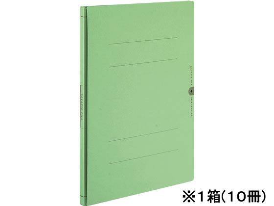【商品説明】とじ具の横からとじ足を入れることができます。背部分上部に補強テープが付いています。そのままの状態で8cmまで収容できます。とじ足のストッパー位置を移動させると10cm幅まで収容量を増やすことができます。表紙につづりひも（別売）に...