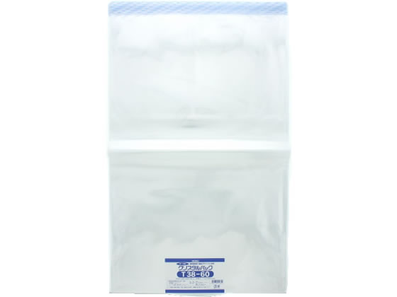 【仕様】●サイズ：縦600×横380mm（＋テープ部分：40mm）●厚み：0．03mm●材質：OPPフィルム●入数：50枚●テープ付きで封ができます。●様々な商品の封入等に最適です。【検索用キーワード】店舗用品　袋　OPP袋　包装用品　ポリ...