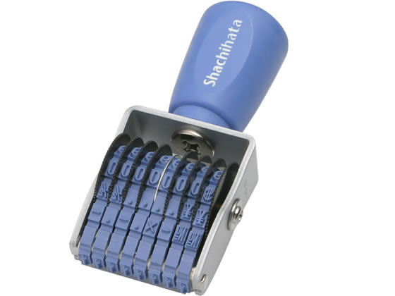 【仕様】●種類：欧文8連4号●明朝体●握りやすく押しやすい、書も見やすくきれいな回転ゴム印です●グリーン購入法適合●GPNエコ商品ねっと掲載【検索用キーワード】印鑑　回転印　はんこ　ハンコ　スタンプ　CF83M　シヤチハタ　シャチハタ　Sh...