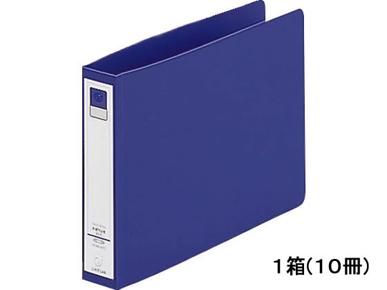 【商品説明】片手で軽くひねると開くツイストリング。書類がフラットになり、背が持ちやすいKADO−LOCK加工。【仕様】●色：青●サイズ：A5ヨコ●外寸法：縦158×横238mm●背幅：36mm●リング内径：25mm●収容枚数：200枚●穴間...