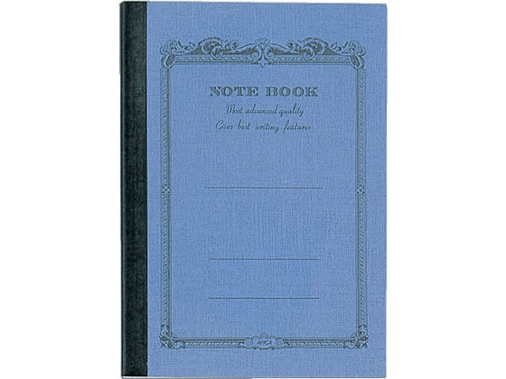 【仕様】●色：空●サイズ：（A6）148×105mm●罫内容：6mm横罫　20行　引流し罫●製本様式：糸綴じ●枚数：52枚●材質：特殊紙表紙●注文単位：1冊【検索用キーワード】アピカ　APICA　A6ノート　A6サイズ　6mm罫線　6mm横...