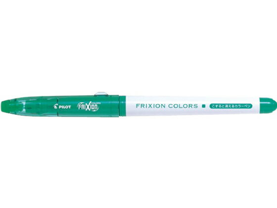 【仕様】●色：グリーン●筆跡幅：0．6mm●中字●キャップ式●軸・キャップ：樹脂●インキ：フリクションインキ●サイズ：最大径φ13．7mm、全長146mm●重量：8．4g　※証書類・宛名書きには使用できません。60℃以上になる場所に放置しな...