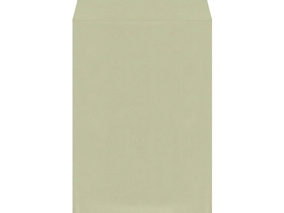 【仕様】●色：グレー●規格サイズ：角2●寸法：縦332×横240mm●紙厚：85g／m2●郵便番号枠なし●口糊：なし●貼り合わせ：サイド貼り●注文単位：1パック（100枚）【検索用キーワード】カラー封筒　封筒　クラフト紙　いむら封筒　いむら...