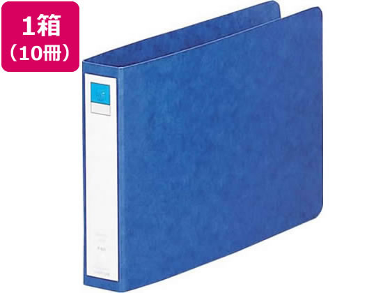 【商品説明】・中央で開閉するリングなので、途中からの書類の差し替えが自由自在【仕様】●色：藍●サイズ：A5ヨコ●外寸法：縦158×横238mm●背幅：35mm●リング内径：25mm●収容枚数：200枚●穴間隔：80mmピッチ●材質：表紙／カ...