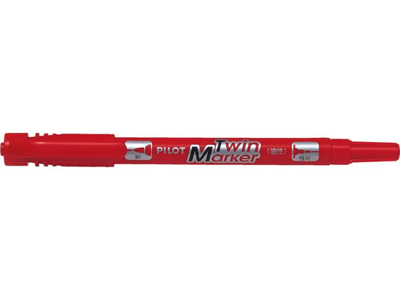【仕様】●色：レッド●油性染料●線の太さ：極細／0．4mm、細字／0．5mm●キャップ式●注文単位：1箱（10本）●グリーン購入法適合●GPNエコ商品ねっと掲載【備考】※メーカーの都合により、パッケージ・仕様等は予告なく変更になる場合がござ...