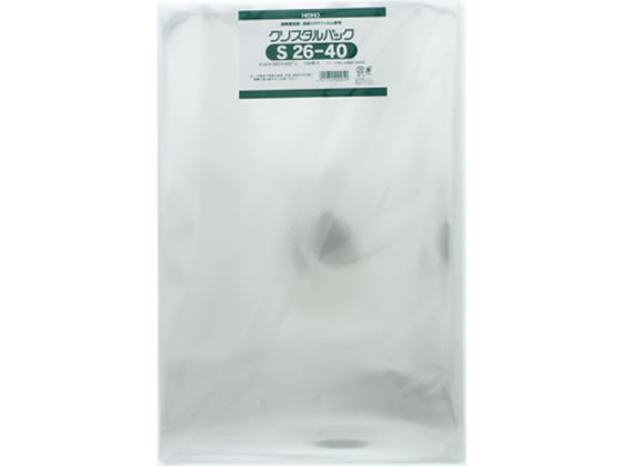 【仕様】●サイズ：厚さ0．03×幅260×高さ400mm●材質：OPP●注文単位：1パック（100枚）【検索用キーワード】袋　OPP袋PP袋　OPP袋　PP袋　包装用品ポリ袋　ビニール袋　透明ポケット　HEIKO　へいこー　しもじま　シモジ...