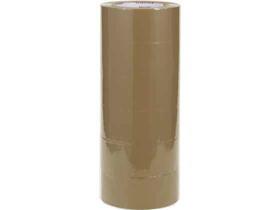 【商品説明】製造段階で溶剤を使用していない、環境配慮商品です。【仕様】●サイズ：幅48mm×長さ100m●色：茶色●厚さ：0．050mm●粘着剤：アクリル系●注文単位：1パック（6巻）【検索用キーワード】積水化学工業　せきすいかがくこうぎょ...